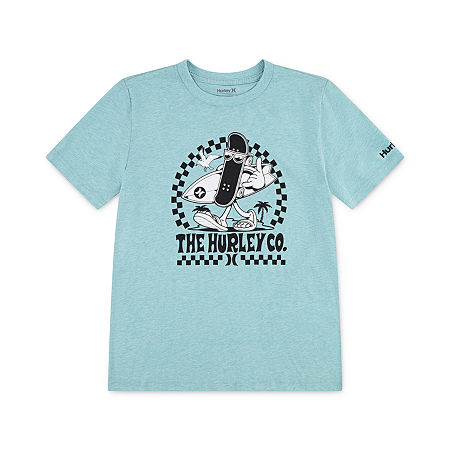 Click here for Hurley Big Kid Boys Crew Neck Short Sleeve Regular... prices