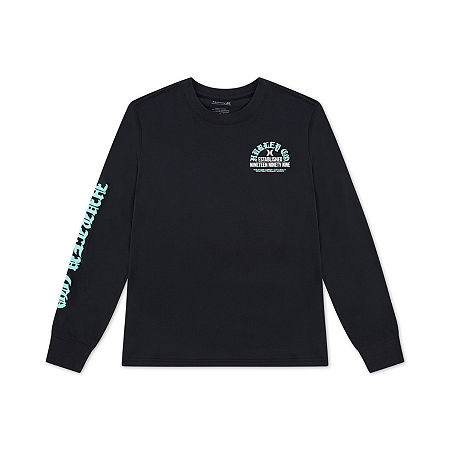 Click here for Hurley Big Kid Boys Crew Neck Long Sleeve Regular... prices