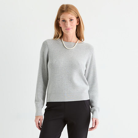 Click here for Liz Claiborne Womens Crew Neck Long Sleeve Pullove... prices