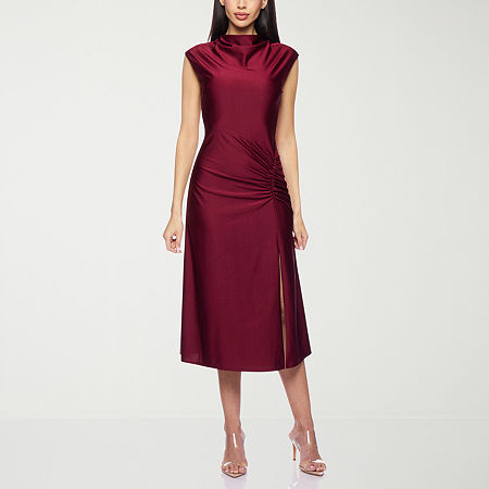 Click here for Premier Amour Womens Sleeveless Midi Fit + Flare D... prices