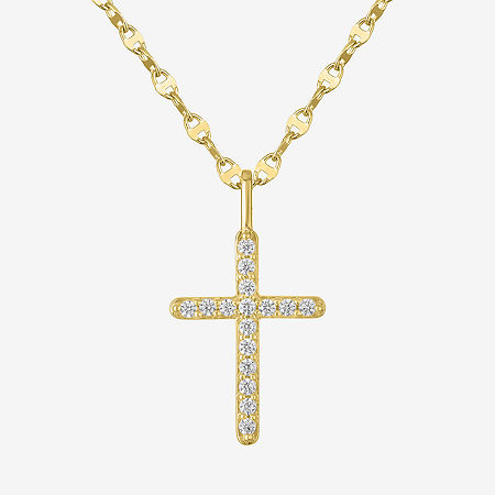 Click here for Cross (Gh / Si2 I1) Womens 1/6 CT. T.W. Lab Grown... prices