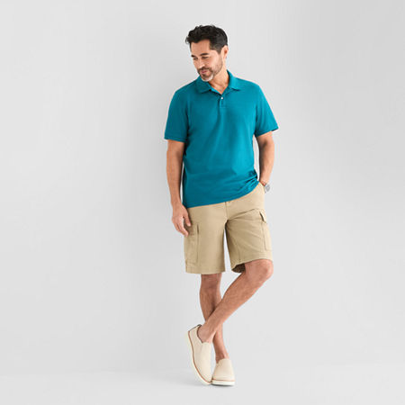 Click here for St. Johns Bay Mens 10 Stretch Fabric Cargo Short... prices