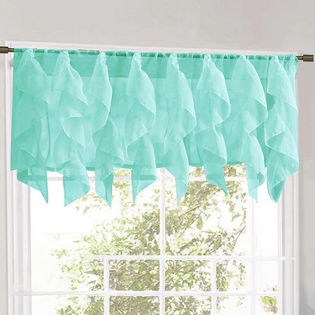 Click here for Sweet Home Collection Sheer Rod Pocket Tailored Va... prices