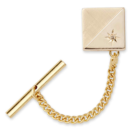 Click here for Tie Tack with Contrasting Finish and Diamond Accen... prices