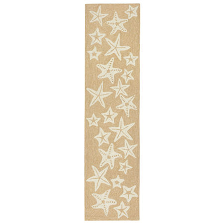 Click here for Liora Manne Capri Starfish Runner  One Size  White prices