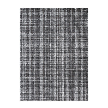 Amer Rugs Laurel Lau-12 Charcoal 76 x 96 Area Rug - Charcoal