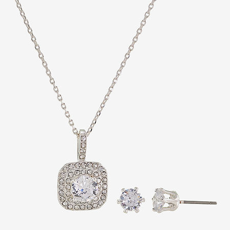 Click here for Sparkle Allure Womens Cubic Zirconia Pure Silver O... prices