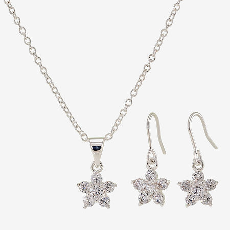 Click here for Sparkle Allure Womens Cubic Zirconia Pure Silver O... prices