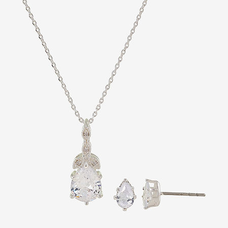 Click here for Sparkle Allure Womens Cubic Zirconia Pure Silver O... prices