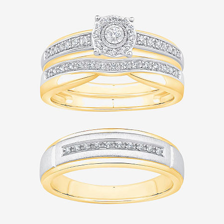 Click here for Unisex Adult 1/3 CT. T.W. Natural White Diamond 10... prices