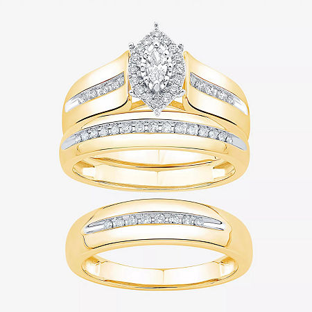 Click here for Unisex Adult 3/8 CT. T.W. Natural White Diamond 10... prices
