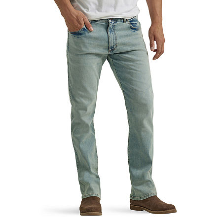 Click here for Wrangler Mens Stretch Fabric Slim Fit Bootcut Jean... prices