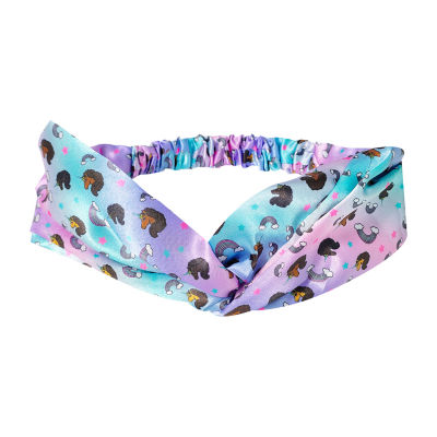 Afro Unicorn Satin Edge Hair Wrap AU083, Color: Multi - JCPenney