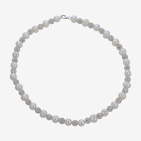 Click here for Womens White 18 Inch Strand Necklace  One Size  No... prices