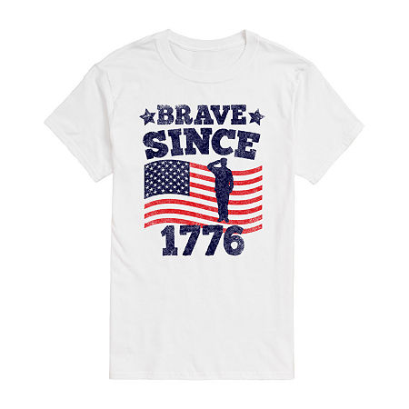 Click here for Mens Short Sleeve Graphic T-Shirt  Small  White prices