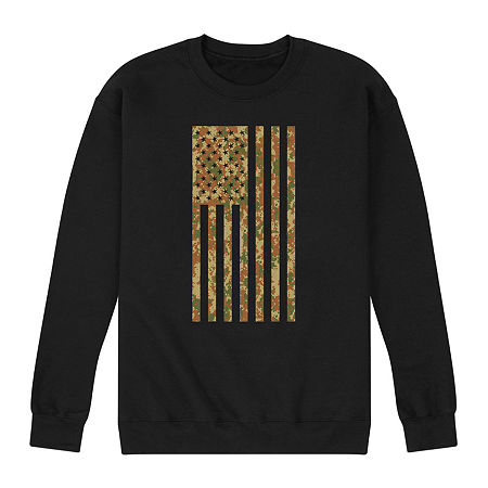 Click here for Mens Long Sleeve Camo American Flag Graphic T-Shir... prices