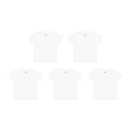 Click here for Hanes Boys 5 Pack Short Sleeve Crew Neck Moisture... prices