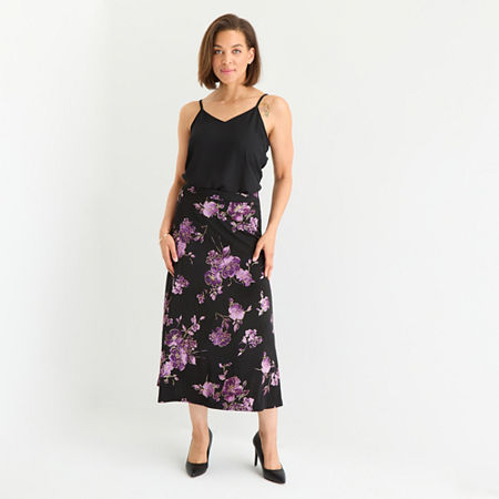 Click here for Black Label by Evan-Picone Womens Maxi Skirt  Larg... prices