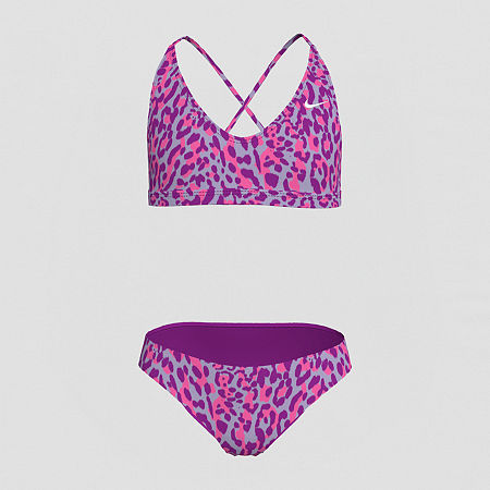 Click here for Nike Big Kid Girls Animal 2-pc. Bikini Set  Medium... prices