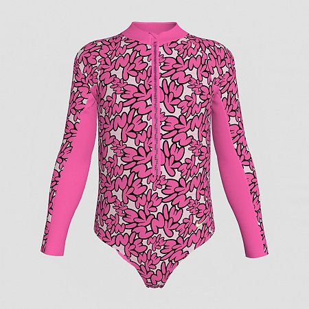 Click here for Nike Little Girls Floral One Piece Swimsuit  4  Pi... prices