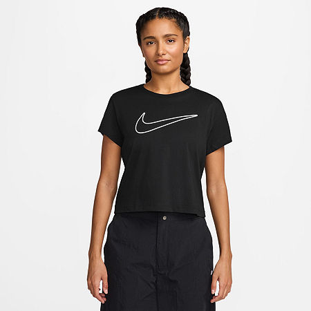 Click here for Nike Club Womens Crew Neck Short Sleeve Active T-S... prices