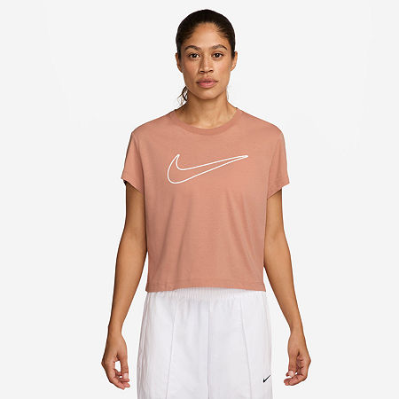 Click here for Nike Club Womens Crew Neck Short Sleeve Active T-S... prices