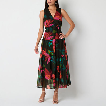Click here for Robbie Bee Womens Sleeveless Floral Maxi Dress  4... prices