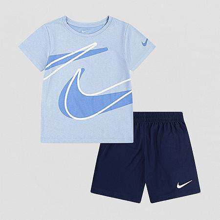 Click here for Nike Little Boys 2-pc. Short Set  4  Blue prices
