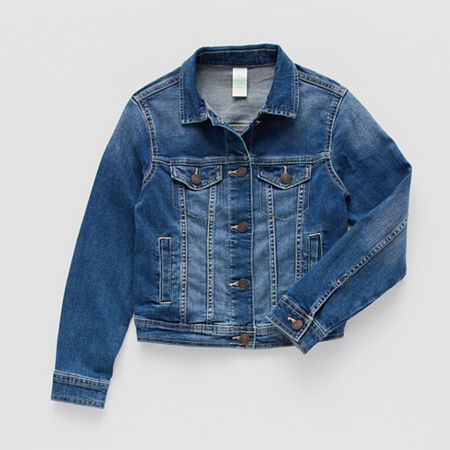 Click here for Thereabouts Little & Big Kid Girls Denim Lightweig... prices
