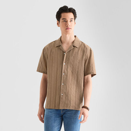 Click here for Arizona Mens Short Sleeve Relaxed Fit Button-Down... prices