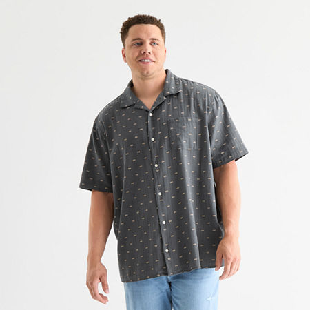 Click here for Arizona Mens Big and Tall Short Sleeve Button Down... prices