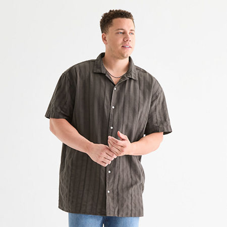 Click here for Arizona Mens Big and Tall Short Sleeve Button Down... prices