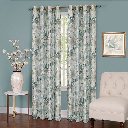 Achim Tranquil Grommet Lined Curtain Panel