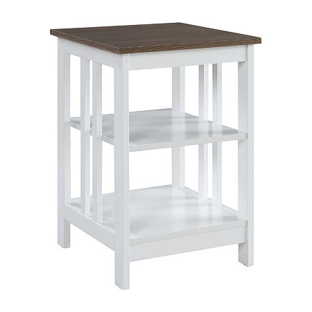 Click here for Mission Storage End Table  One Size  White prices