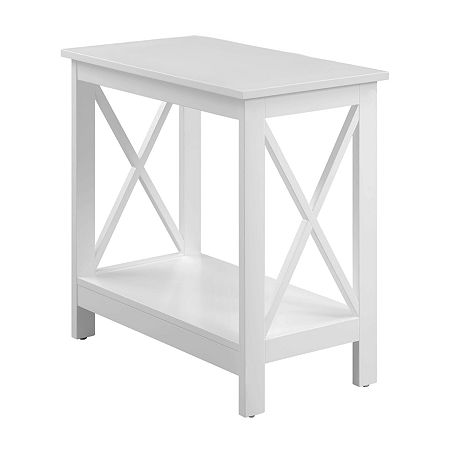 Convenience Concepts Oxford Chairside End Table w/ Shelf