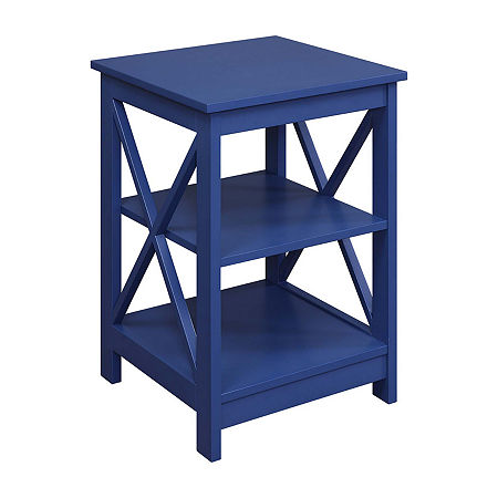 Convenience Concepts Oxford End Table - Royal Blue