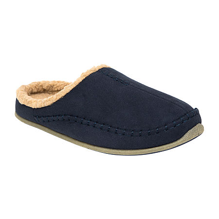 Click here for Deer Stags Mens Nordic Slipper - Navy prices
