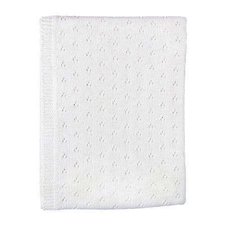 Click here for 3 Stories Trading Pointelle Layette Baby Blanket -... prices