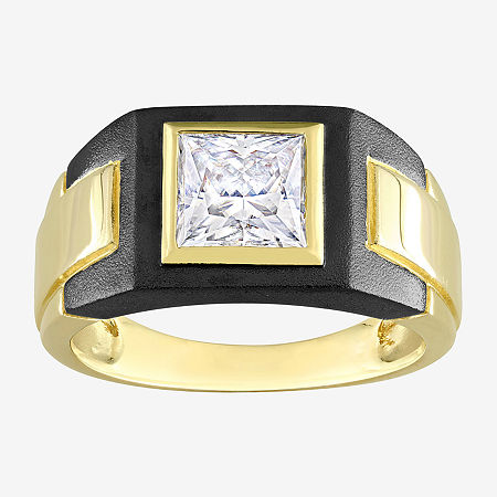 Click here for Mens 2 CT. T.W. Lab Created White Moissanite 18K G... prices