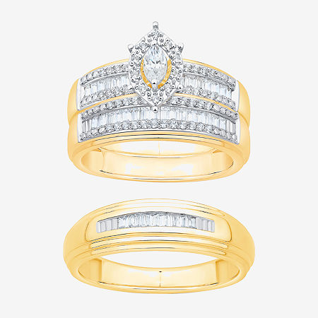 Click here for Womens 3/4 CT. T.W. Natural White Diamond 10K Two... prices