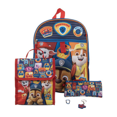 Bioworld Licensed 5 Piece Paw Patrol Backpack Set with Lunch Bag ...