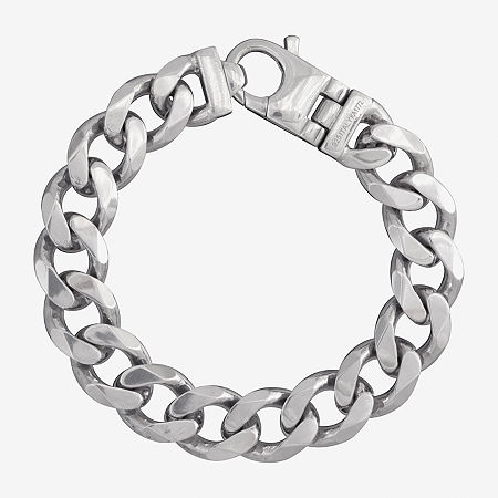 Click here for Made in Italy Mens Sterling Silver 8 1/2 Inch Soli... prices