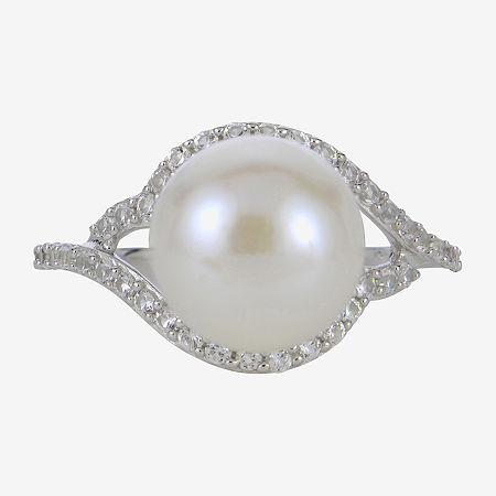 Click here for Cultured Freshwater Pearl & Lab-Created Sapphire R... prices