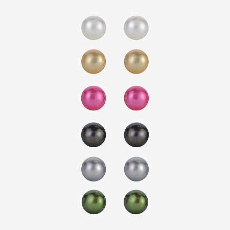 Click here for Womens Dyed White Cultured Freshwater Pearl Sterli... prices