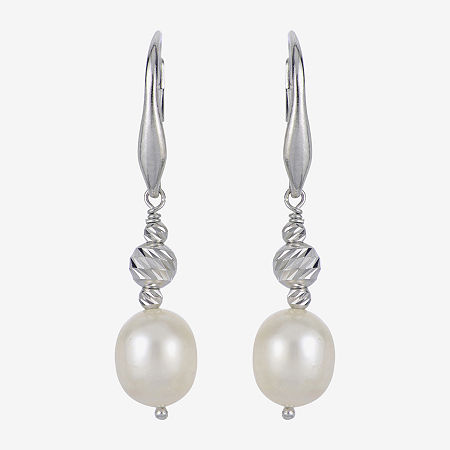 Click here for Womens Dyed White Cultured Freshwater Pearl Sterli... prices