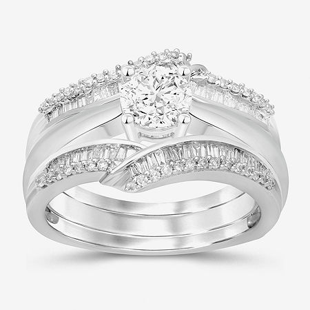 Click here for Womens 1/2 CT. T.W. Natural White Diamond 14K Whit... prices