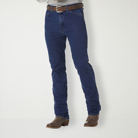 Click here for Wrangler Mens Cowboy Cut Stretch Fabric Regular Fi... prices