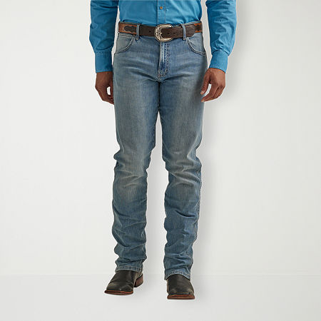 Click here for Wrangler Retro Mens Slim Fit Straight Leg Jean  36... prices