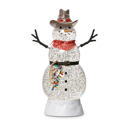 Click here for Roman 10.5 Led Swirl Cowboy Snowman Christmas Tabl... prices