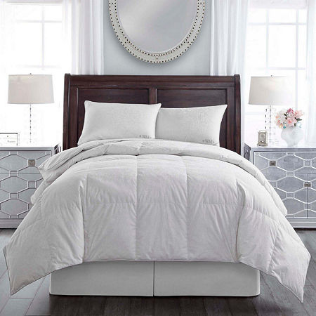 Click here for Wesley Mancini Collection Down Blend Jacquard Blan... prices